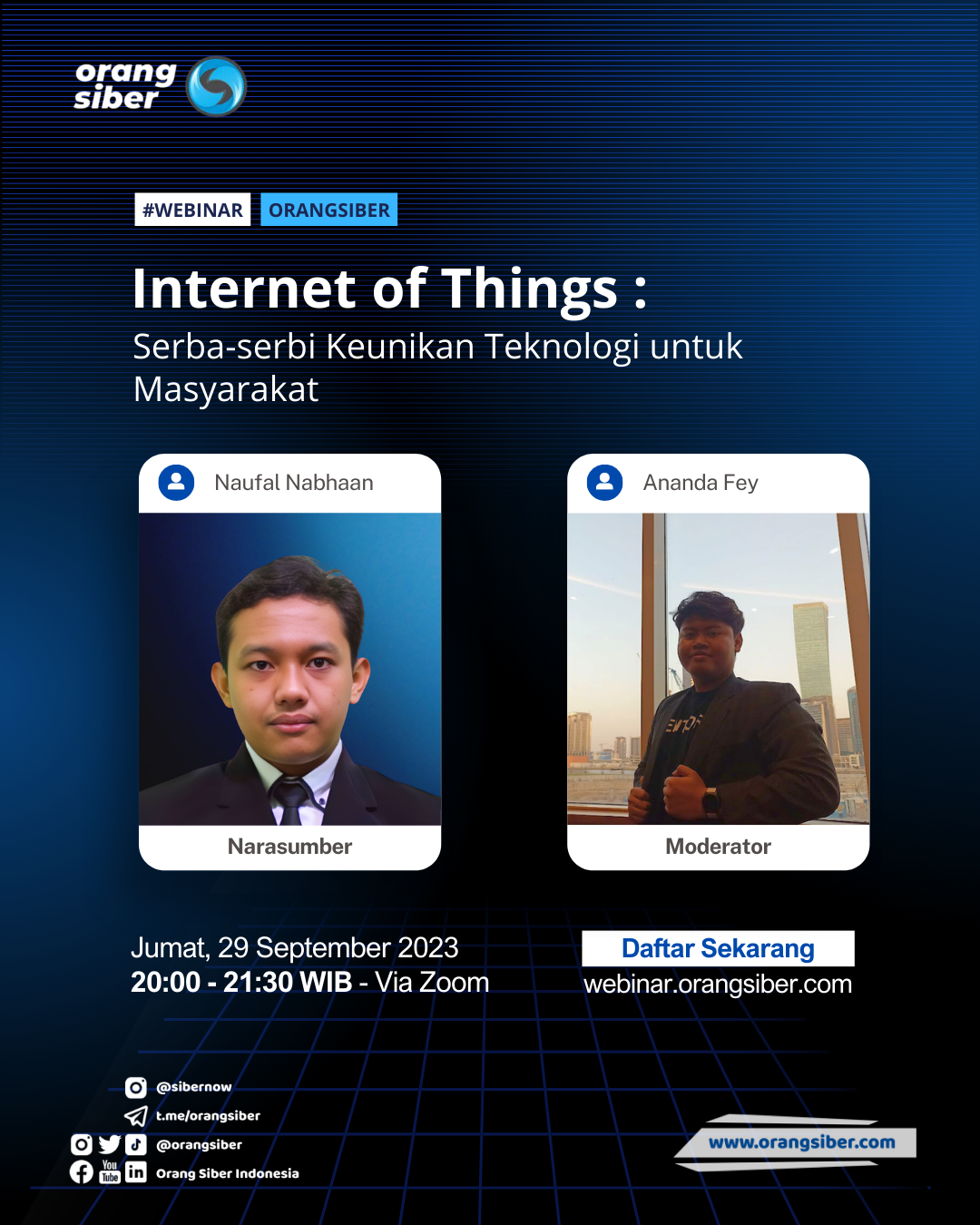 WEBINAR FORM - Internet of things
