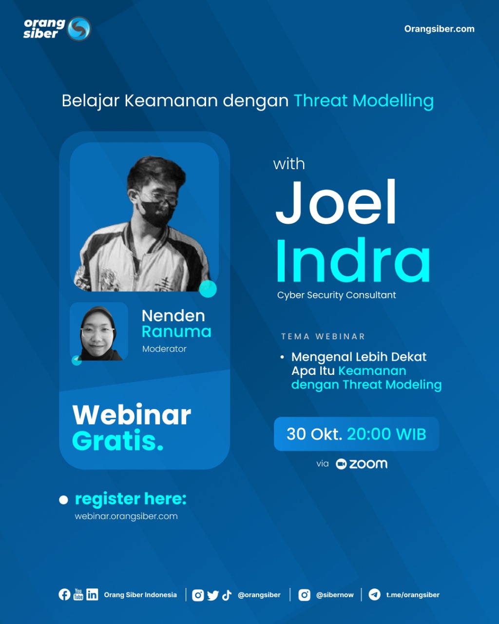 WEBINAR FORM - THREAT MODELING
